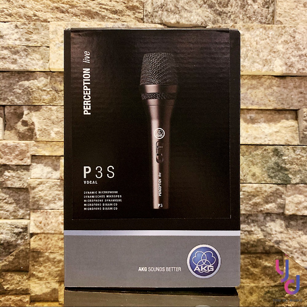 『現貨免運費可分期』含收納袋/原廠夾頭 AKG P3S 動圈式 麥克風 直播唱歌 錄音 非常適合 台灣代理商公司貨 | 蝦皮購物