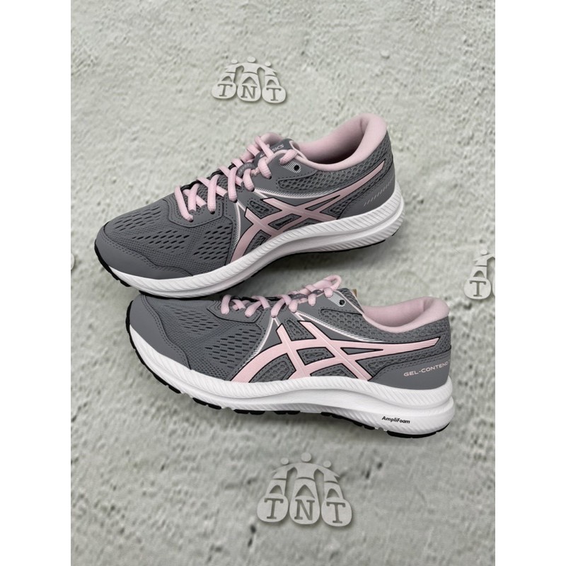 《TNT》ASICS GEL-CONTEND 7 女 耐磨 透氣 入門款 慢跑鞋 1012A910-022 | 蝦皮購物