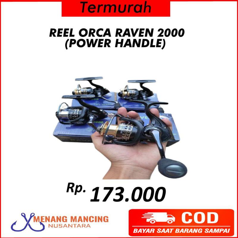Orca RAVEN 2000 捲軸電動手柄捲軸鑄造捲軸 GALATAMA 捲軸捲軸 | 蝦皮購物