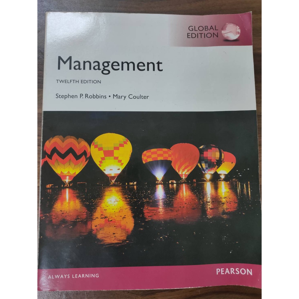 【小太陽】Management (12th edition) PEARSON 管理學 第12版 | 蝦皮購物