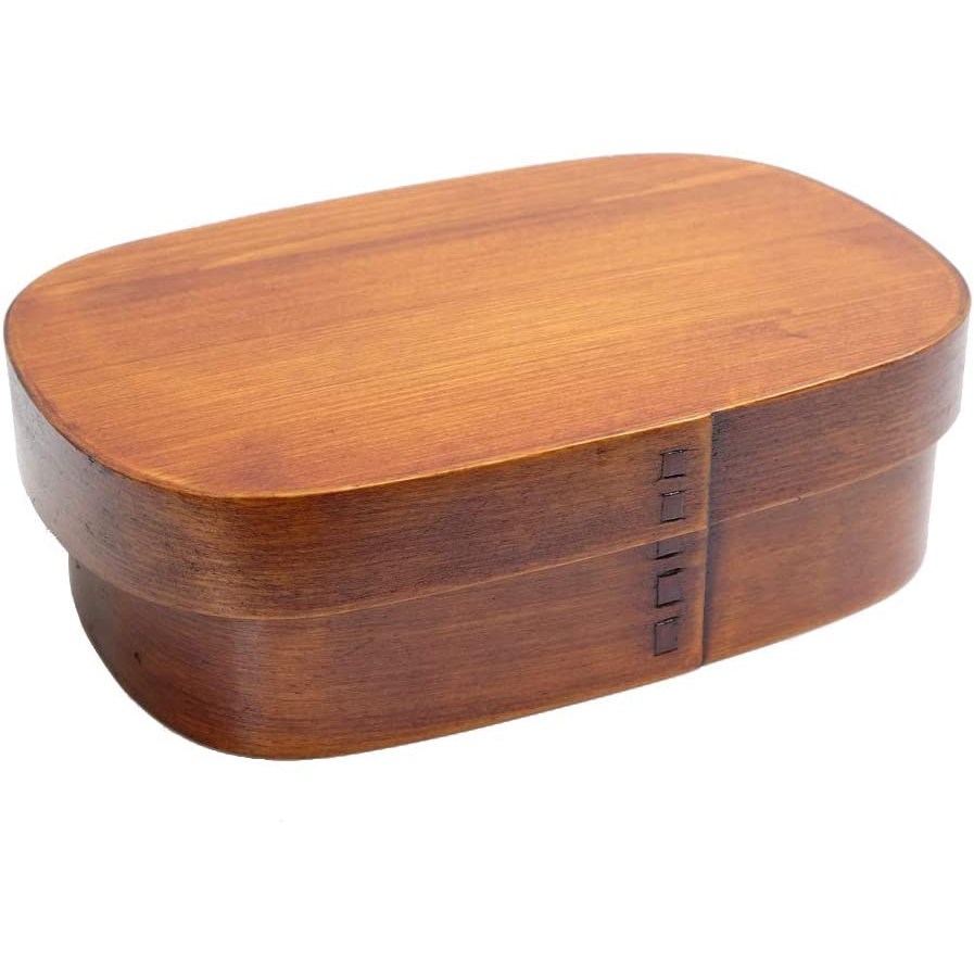 直接從日本Miyosh，Bent-Wood Bento Box，Yamato形，700毫升，漆器，雪松，雪松，天然木材 | 蝦皮購物