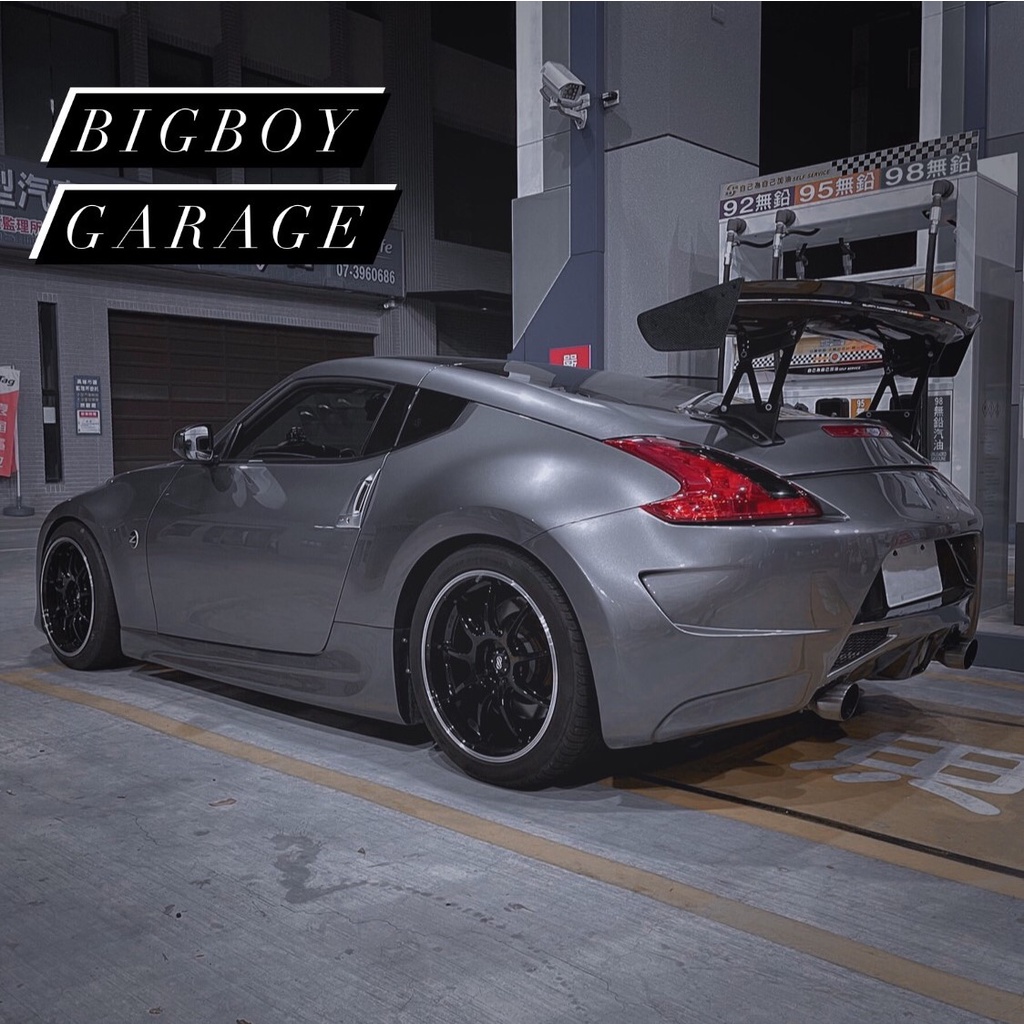 【M.GARAGE】NISSAN 370Z Z34 Voltex款 碳纖維 雙層 戰鬥尾翼 | 蝦皮購物