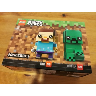樂高 LEGO 41612 - Brickheadz - Minecraft Steve與Creeper | 蝦皮購物