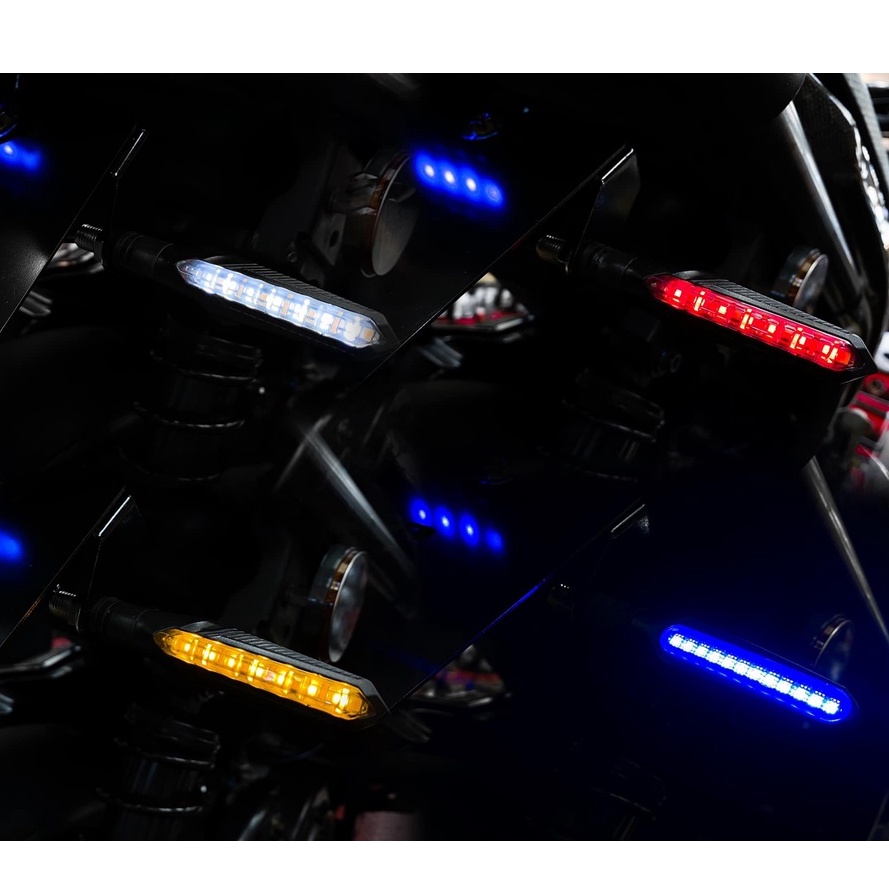 EPIC 雙色 流水 後方向燈 LED 序列式 後方向燈組 雷霆S KRV 小阿魯 BWS FORCE 2.0 流水燈 | 蝦皮購物