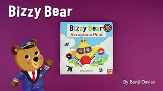 【Bizzy Bear & SAWM】正版英國進口 有聲書附QR Code 幼兒機關書 | 蝦皮購物