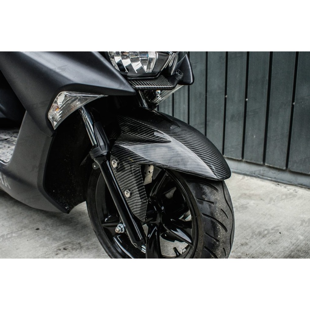 【KIRI】 MOS YAMAHA SMAX S-MAX FORCE 碳纖維 前土除 (CF) 真空製成 | 蝦皮購物