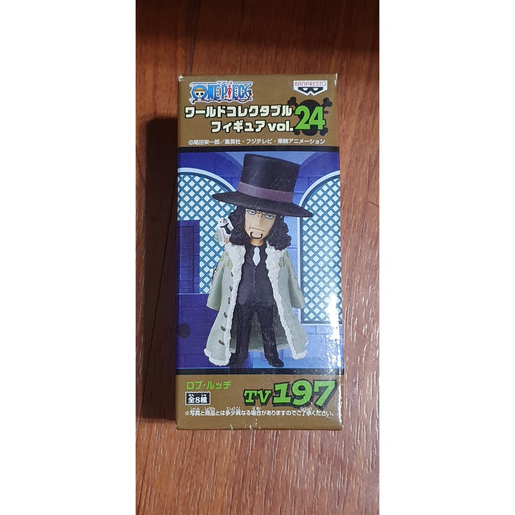 日版 金證 現貨 全新未拆 海賊王 航海王 WCF VOL.24 CP9篇 羅布路基 | 蝦皮購物