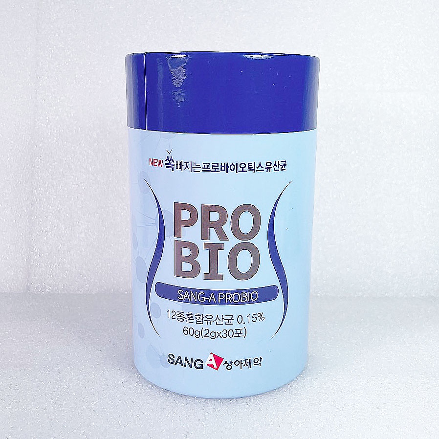 韓國 SANG-A PRO BIO 益生菌 30入/盒 (加強版藍瓶) | 蝦皮購物