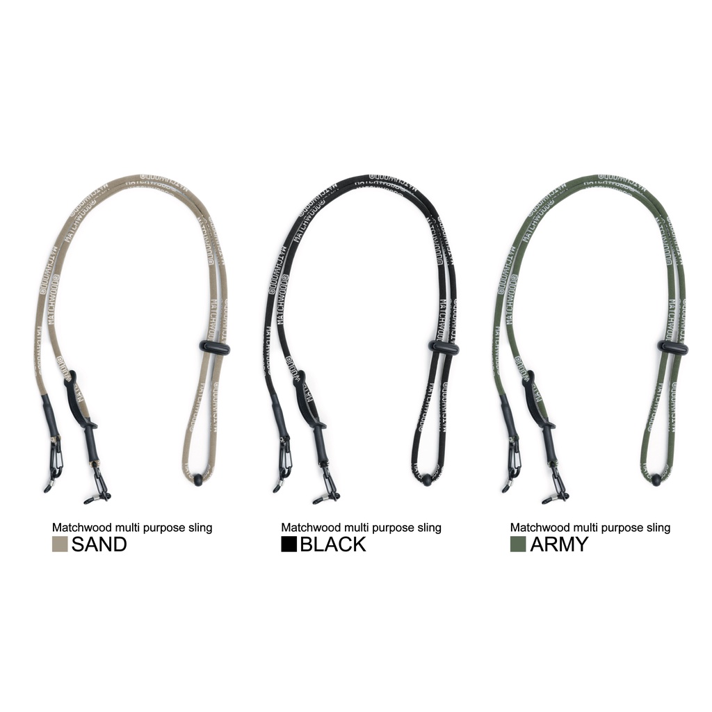 【Matchwood】Multi Purpose Sling 多用途機能掛繩 口罩掛繩墨鏡防丟鍊掛頸繩 台灣現貨 | 蝦皮購物