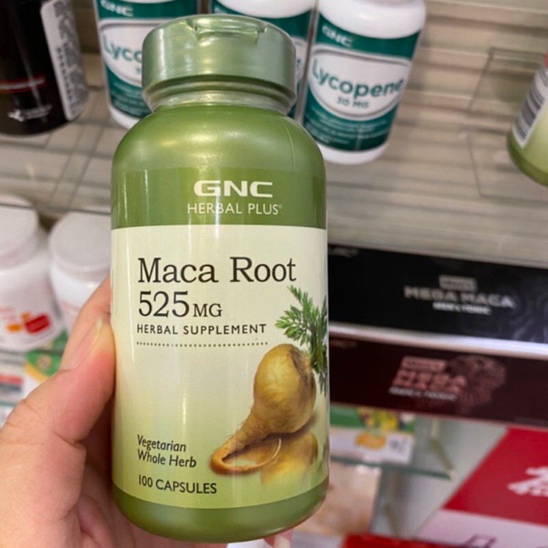 【On代購】GNC Maca Root 瑪卡 馬卡 瑪咖 瑪卡根 100顆 Ginge r 生薑根精華 生薑根 薑黃根 | 蝦皮購物