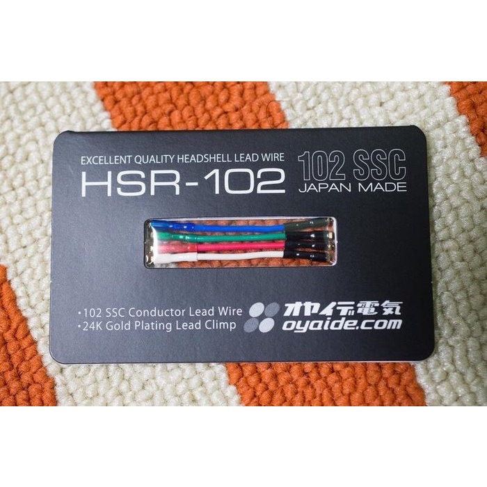 (勁風貿易)最新發表102SSC超導體 日本Oyaide HSR-102唱頭線 HSR-CU可參考 | 蝦皮購物