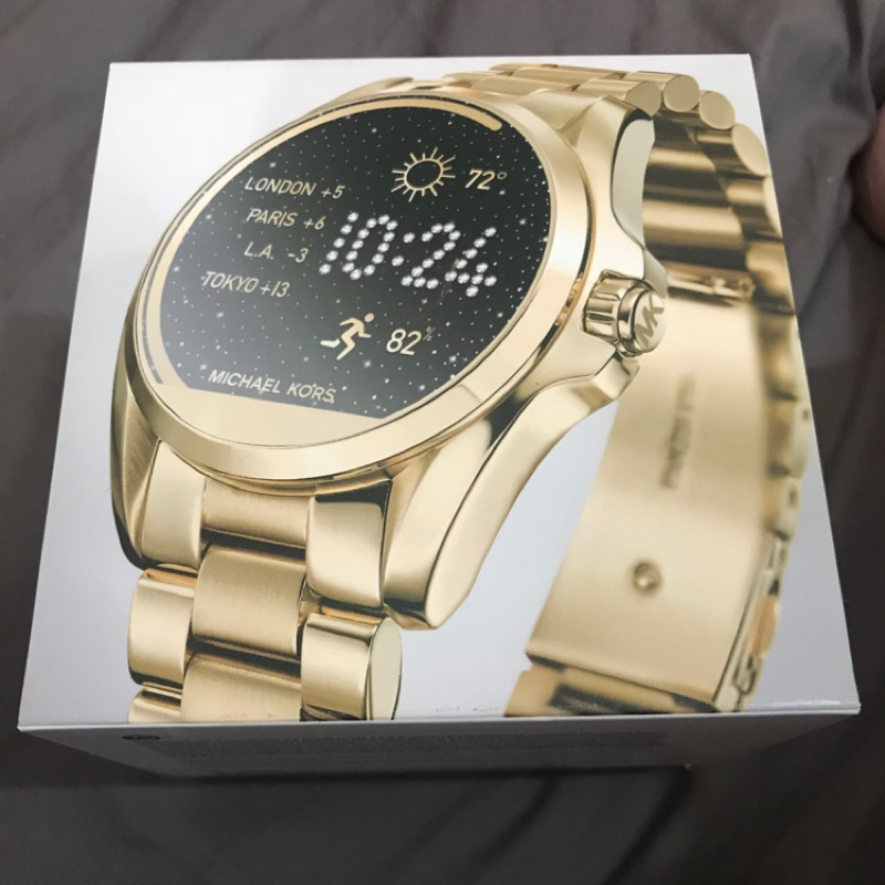 Michael kors 智能手錶 MKT5004 金色 近全新 | 蝦皮購物