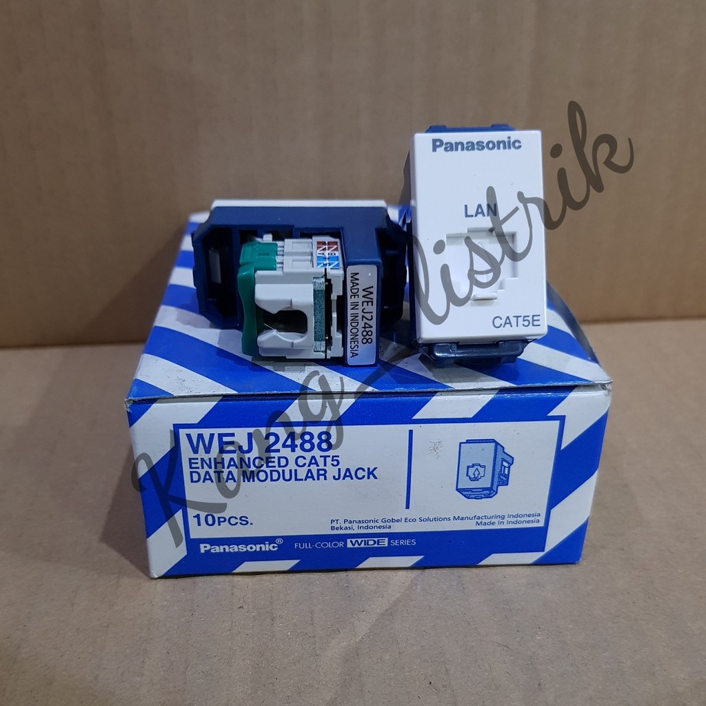 國際牌 松下 WEJ2488 CAT5E 數據模塊插孔 | 蝦皮購物
