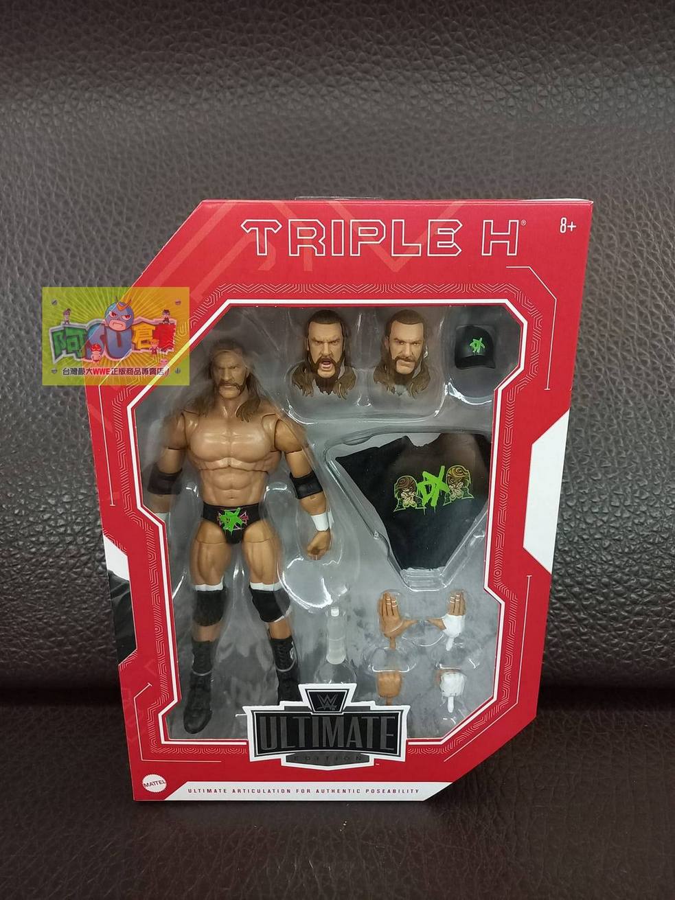 ☆阿Su倉庫☆WWE摔角 Triple H Ultimate Elite HHH DX粉絲限定終極精華版人偶附頭雕和偶衣 | 蝦皮購物