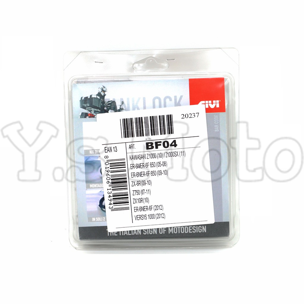 Y.S GIVI BF04 Kawasaki 系列 快拆式油箱包底盤轉接座/固定座/油箱包/防水包/龍骨包 | 蝦皮購物