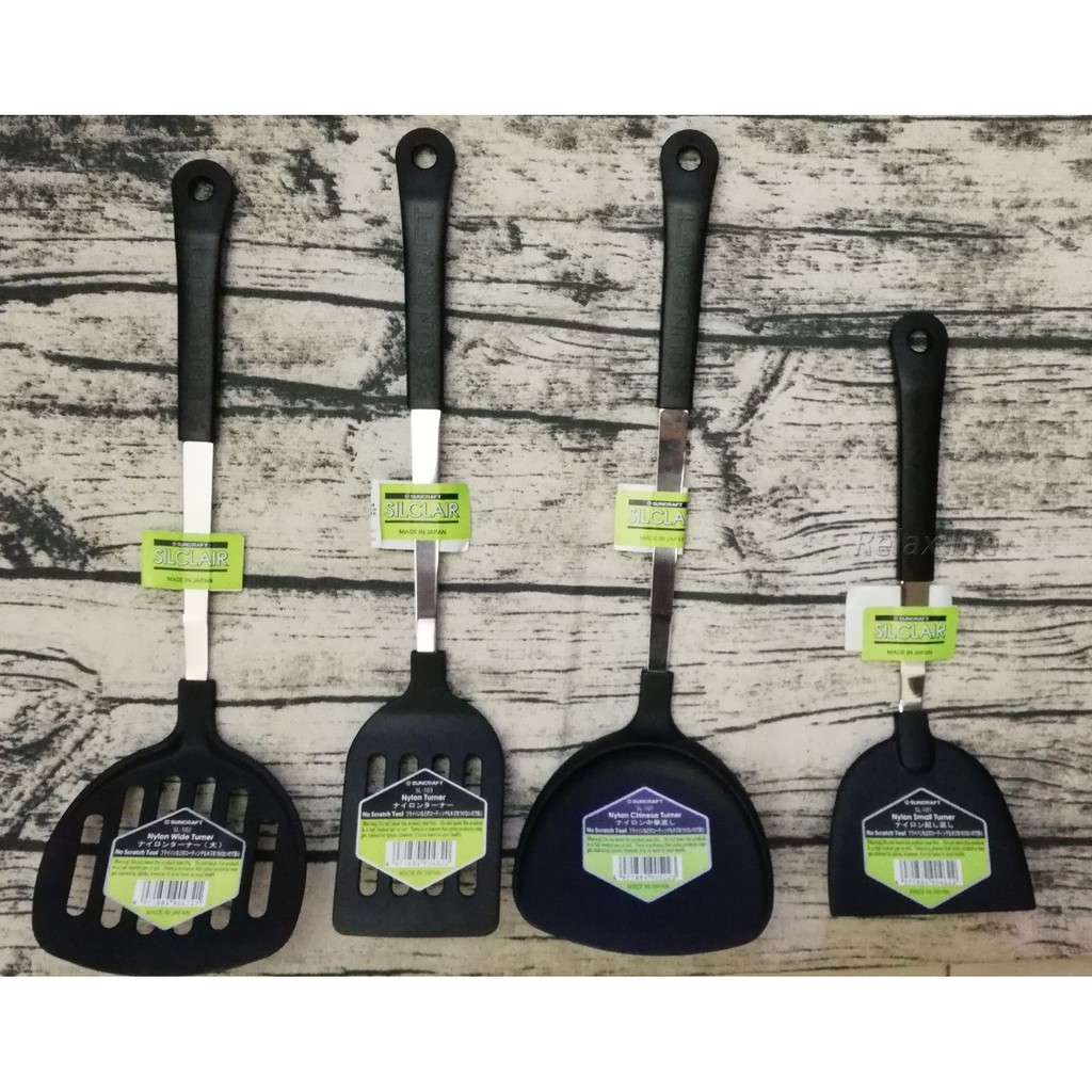 SUNCRAFT 日本製 川島 尼龍平鏟 SL-101 SL-102 SL-103 SL-107 煎匙 鍋鏟 | 蝦皮購物
