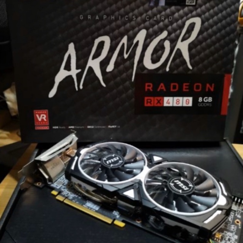 MSI RX480 8G (升級換下）(rx470 rx570 rx580可參考） | 蝦皮購物