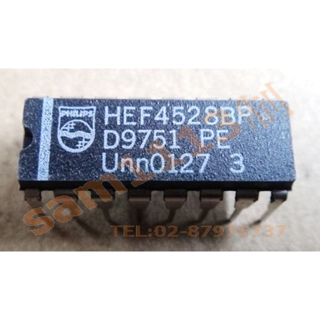113邏輯閘 HEF4528 BP DIP-16 PHILIPS 雙單穩多諧振盪 TC4528 CD4528 >>10個 | 蝦皮購物