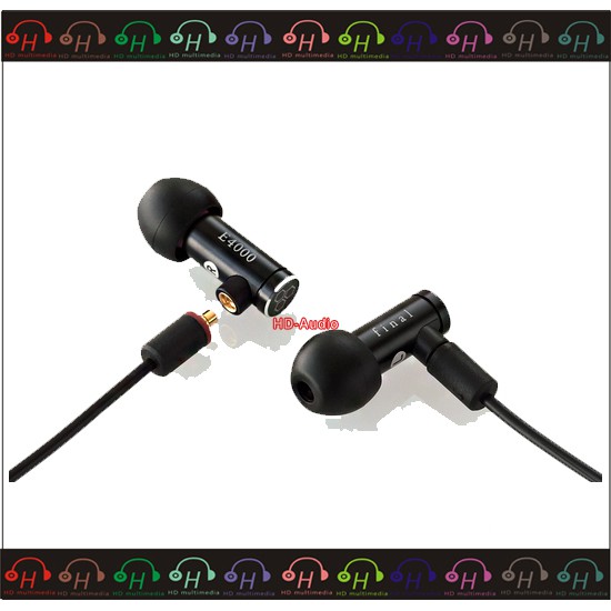 弘達多媒體 日本 Final E4000 可換線耳機 MMCX 耳道式耳機 公司貨 日系美聲推薦 | 蝦皮購物