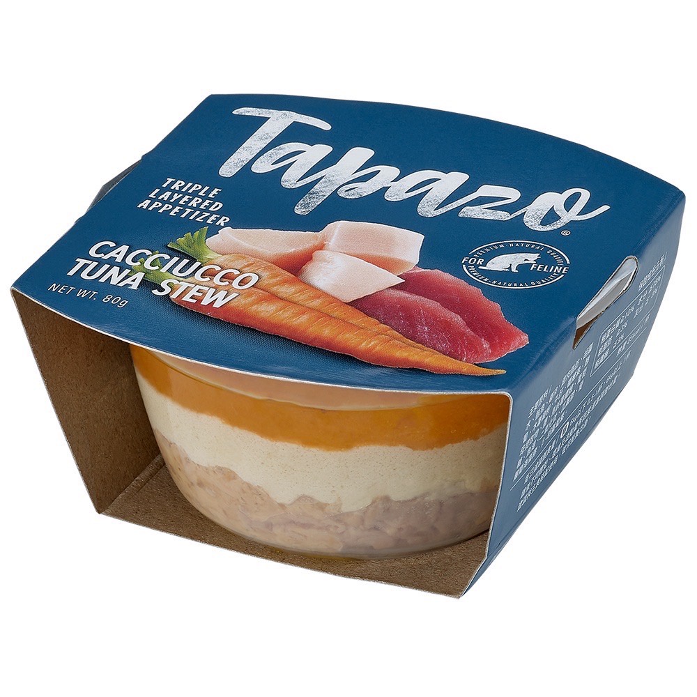 【即期特價】 MINy TAPAZO 特百滋 貓用 開胃三層杯 80g 貓罐頭 貓咪罐頭 貓用罐頭 貓罐頭 | 蝦皮購物