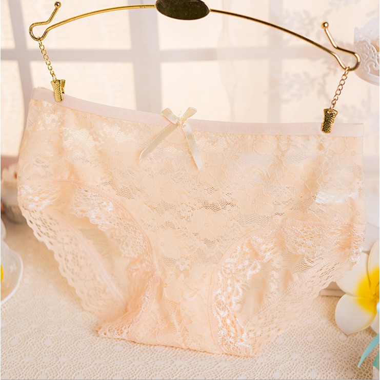 蕾絲邊棉襠 一片式 網紗透明 H-0172 鏤空馬卡龍 性感透明 可愛 少女內褲 三角女內褲 台灣出貨 附發票 | 蝦皮購物
