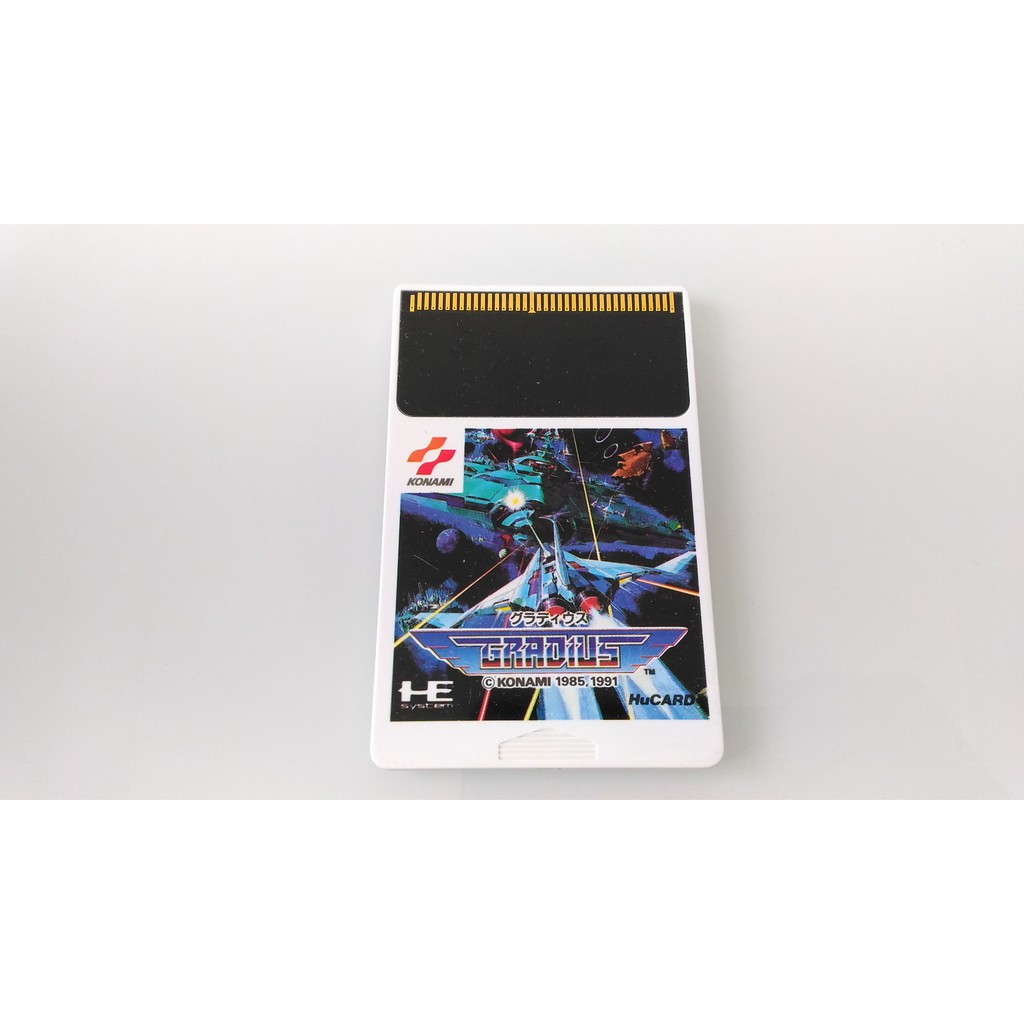 PC Engine PCE 宇宙巡航艦 GRADIUS Hu-Card | 蝦皮購物