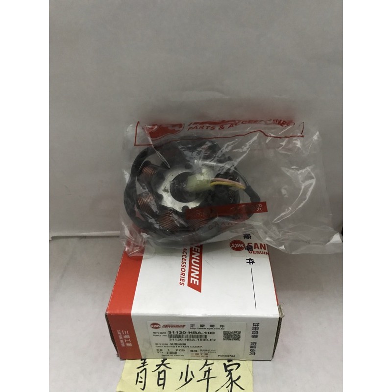 《少年家》三陽 原廠 HBA-100 R1125 GT 新悍將 發電線圈 電盤內仁 發電機 內仁 飛輪 | 蝦皮購物