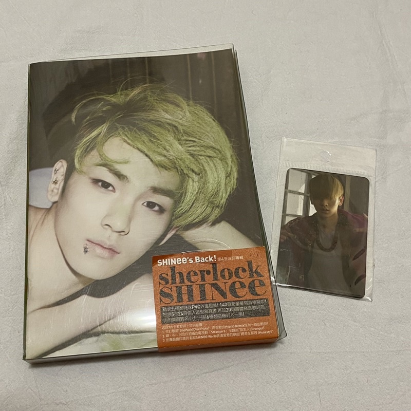 SHINee Sherlock 迷你四輯 S.W. 溫流 鐘鉉 Key 珉豪 泰民 專輯 小卡 | 蝦皮購物