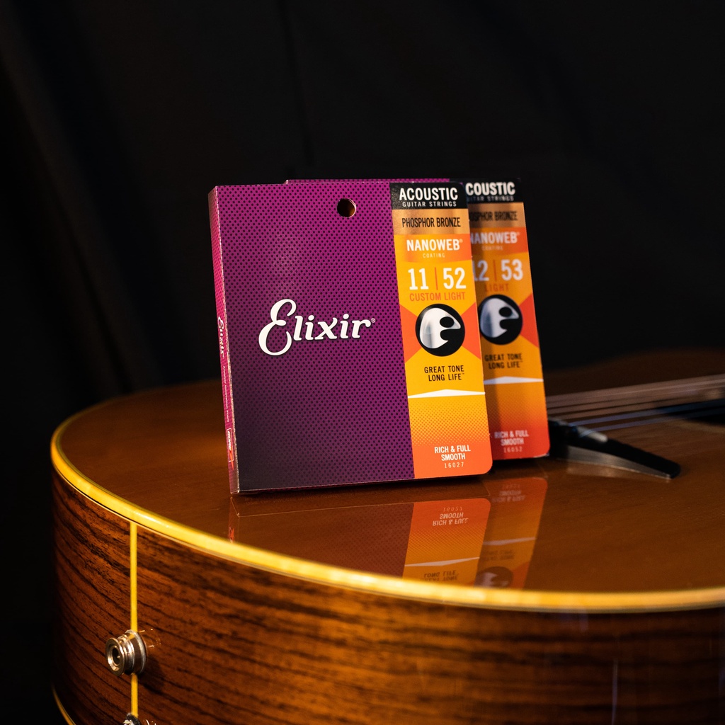 【觸木音樂】Elixir 16052 NANOWEB PB 磷青銅 11/52 12/53 | 蝦皮購物