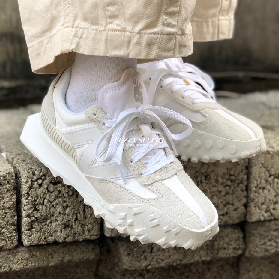 【逢甲FUZZY】New Balance XC-72 白灰 麂皮 環保材質 UXC72RB | 蝦皮購物