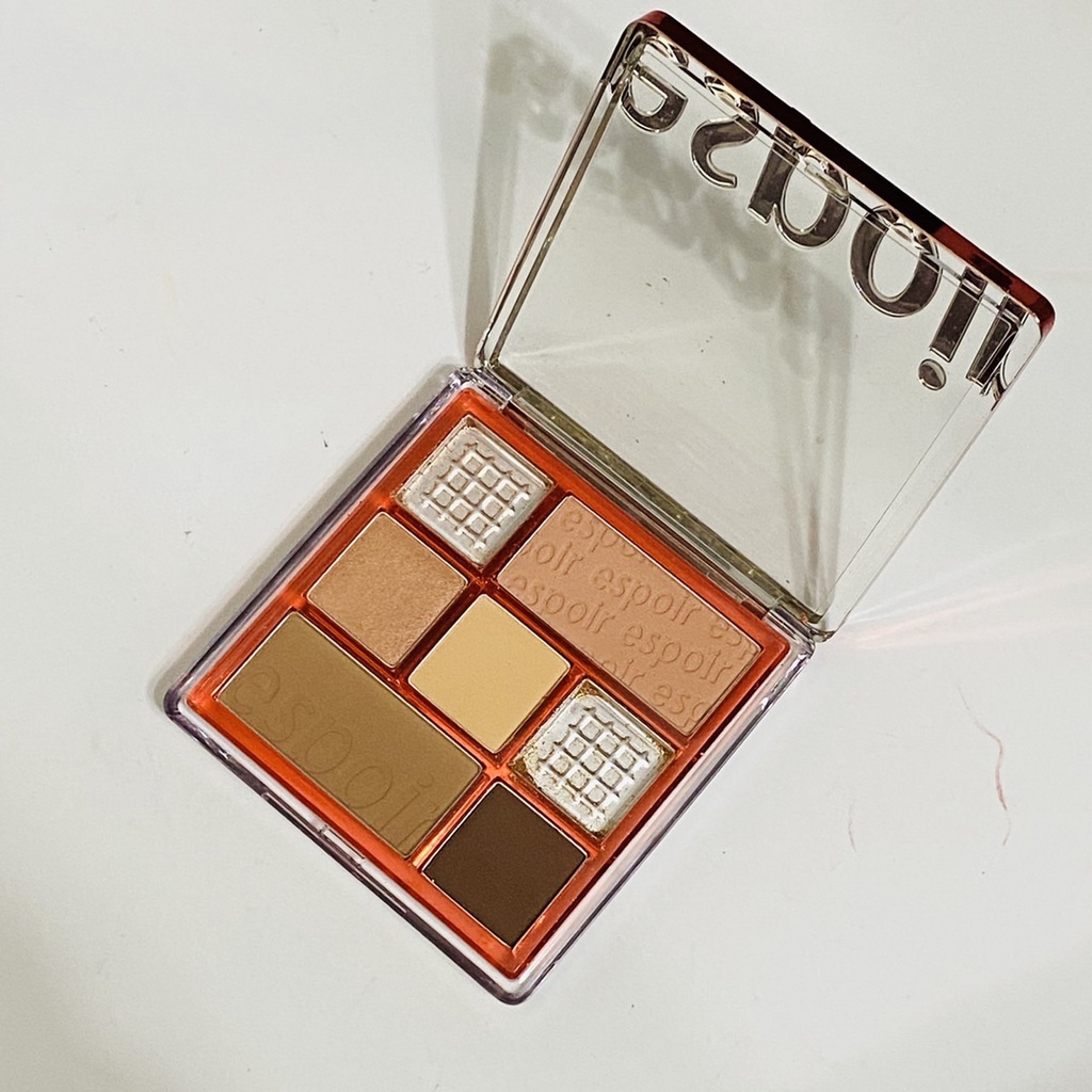 [現貨] espoir 眼影盤 七色頰彩眼影盤 2020最新 眼影盤 眼影腮紅盤 Honey Mellow | 蝦皮購物