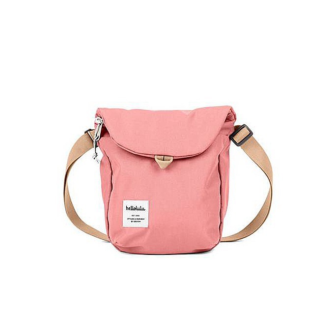 hellolulu Desi休閒側背包/ 淺粉紅 | 蝦皮購物