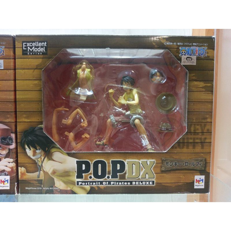 【海賊王】航海王 POP DX 頂上戰爭 魯夫 艾斯 兄弟之絆 日版銀證 | 蝦皮購物