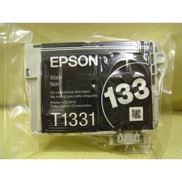 EPSON "㊣原廠"墨水匣133黑色(T1331) | 蝦皮購物