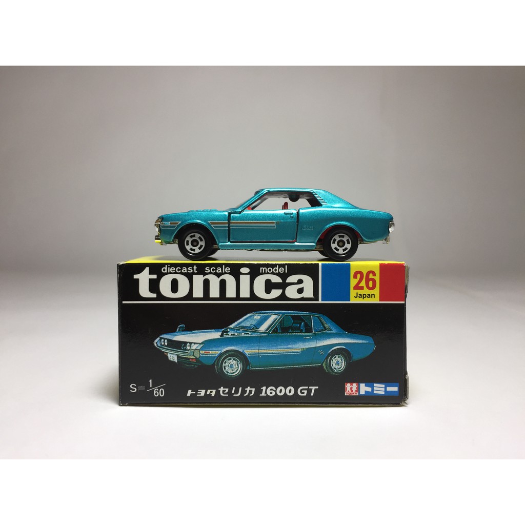 絕版逸品【TOYEE】TOMICA 黑盒#26 TOYOTA CELICA 1600GT(車門可開) | 蝦皮購物