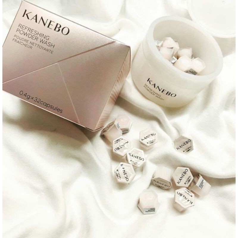 佳麗寶 KANEBO 雙色酵素洗顏粉0.4g*32顆 | 蝦皮購物