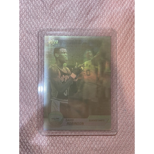 Upper Deck Blocked Shots 92-93 David Robinson 海軍上將 籃球卡 | 蝦皮購物
