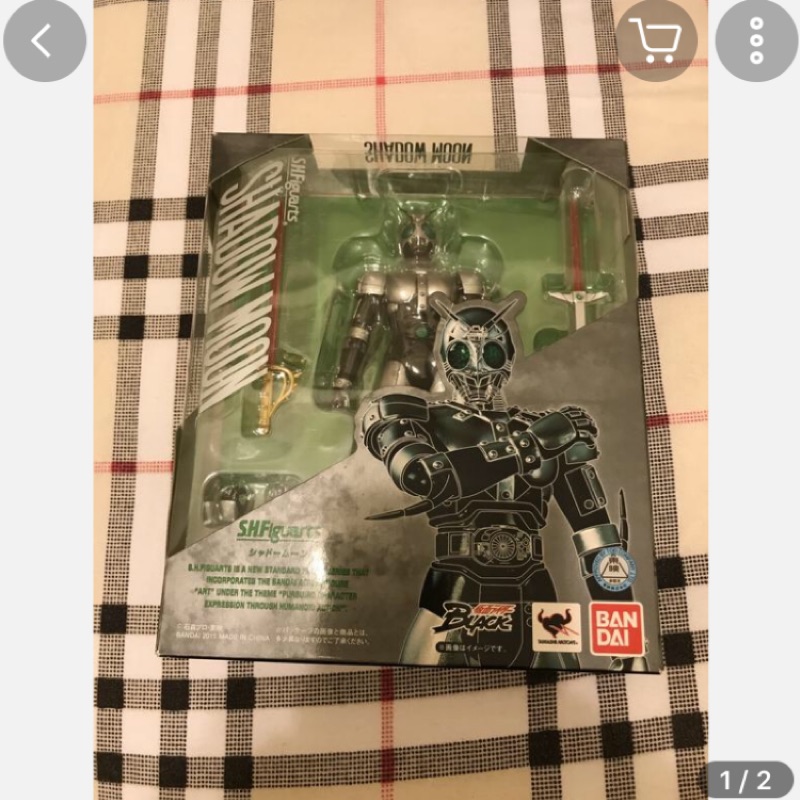 SHF S.H.FIGUARTS SHADOW MOON 假面騎士 Black 影月 | 蝦皮購物