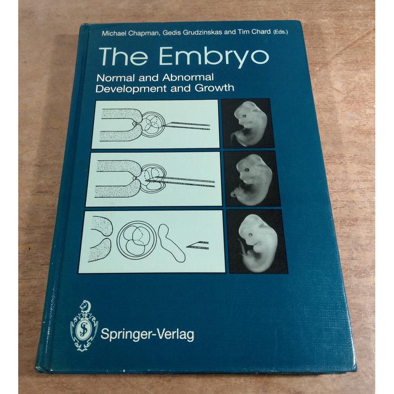 原文書The Embryo: Normal and Abnormal Development and Growth七成新 | 蝦皮購物