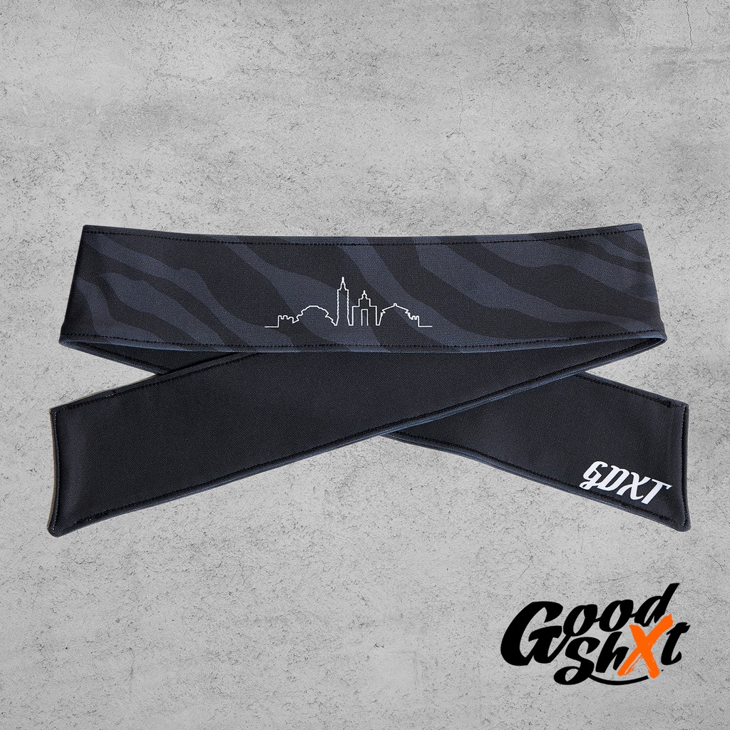 【GDXT】GOODSHXT SKYLINE LOGO HEADBAND 雙面忍者頭帶 籃球頭帶 運動頭帶 | 蝦皮購物