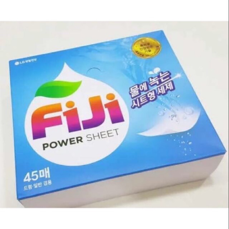 [免運] 賣場最便宜！LG FiJi 酵素洗衣紙，40張/盒，只有兩盒 | 蝦皮購物