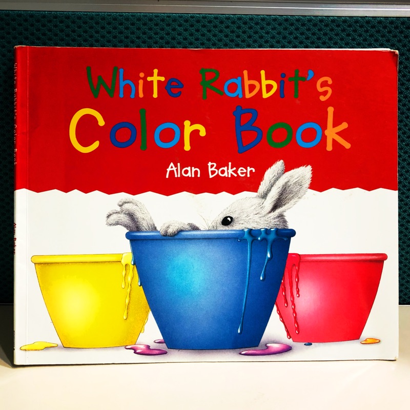 『繪本123‧吳敏蘭老師書單』-- WHITE RABBITS COLOR BOOK | 蝦皮購物