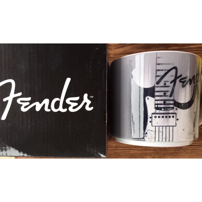 FENDER AIRBRUSH STRAT™ MUG 馬克杯 白色(限時免運優惠） | 蝦皮購物