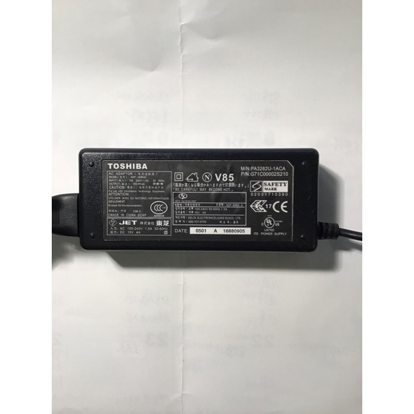 二手TOSHIBA 筆記型電腦 電源供應器 ADP-60RHA | 蝦皮購物