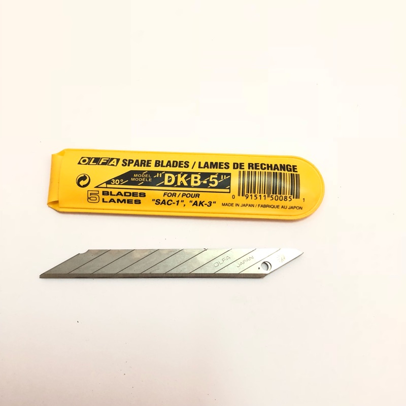[沐沐屋]OLFA 30度美工刀刀片（DKB-5) | 蝦皮購物