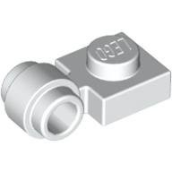 LEGO 樂高 4081 41632 白色 側接 轉向 薄板 Plate Mod 1x1 Clip 6281990 | 蝦皮購物