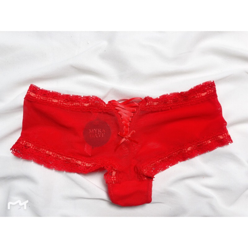 包覆 彈性 透氣蕾絲內褲 Myra Gaye 出清特批價 | 蝦皮購物