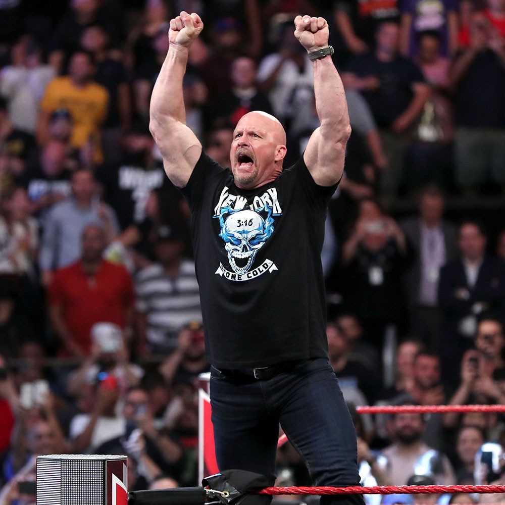 ☆阿Su倉庫☆WWE Stone Cold Steve Austin New York Tee SCSA紐約紀念版熱賣中 | 蝦皮購物