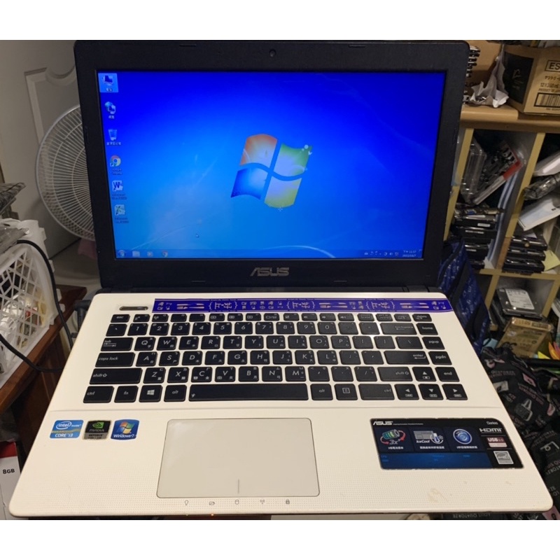 華碩14吋筆電 Asus A45V 三代 i3-3110M 模擬四核 4G 120G SSD Win7 GT610M獨顯 | 蝦皮購物