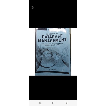 Concepts of database management 資料庫管理 10th | 蝦皮購物